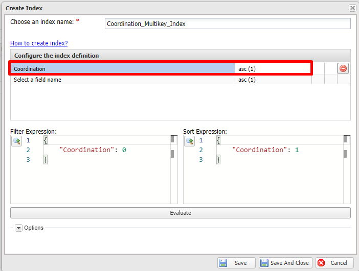 Indexes Casewhere Docs