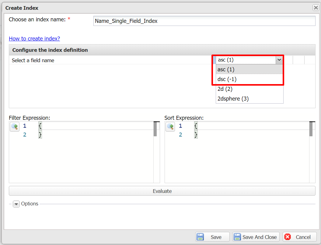 Indexes | Casewhere Docs