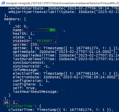 Deploy MongoDB replica set | Casewhere Docs